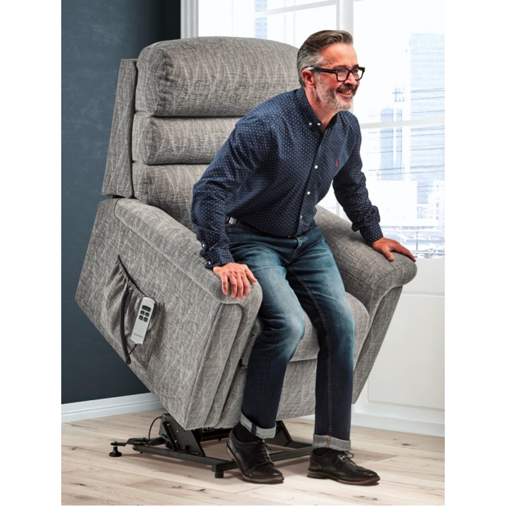 Small Dual Motor | Comfi-Sit Riser Recliner | Sherborne Upholstery ...